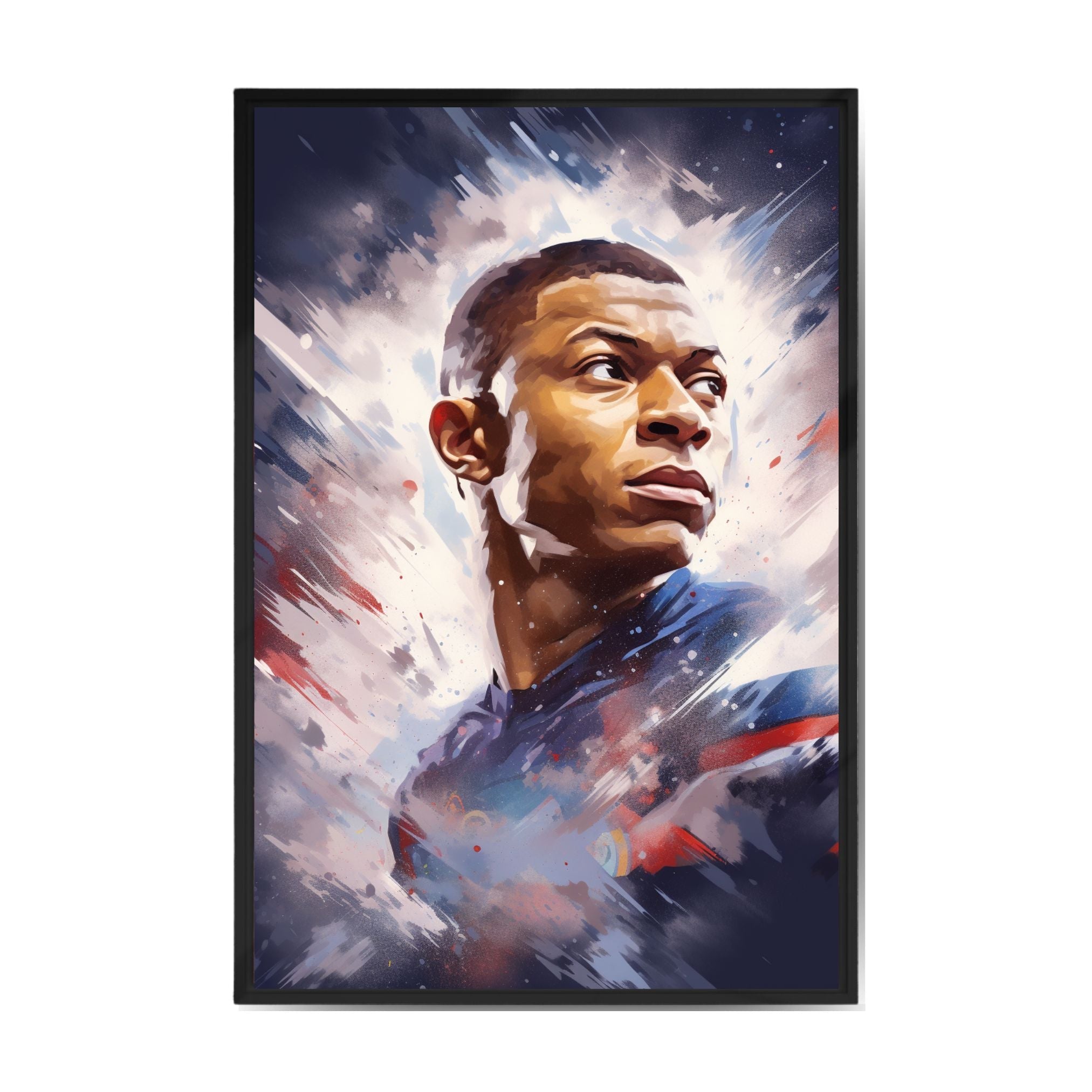 "KYLIAN MBAPPÉ" - Designer Leinwandbilder